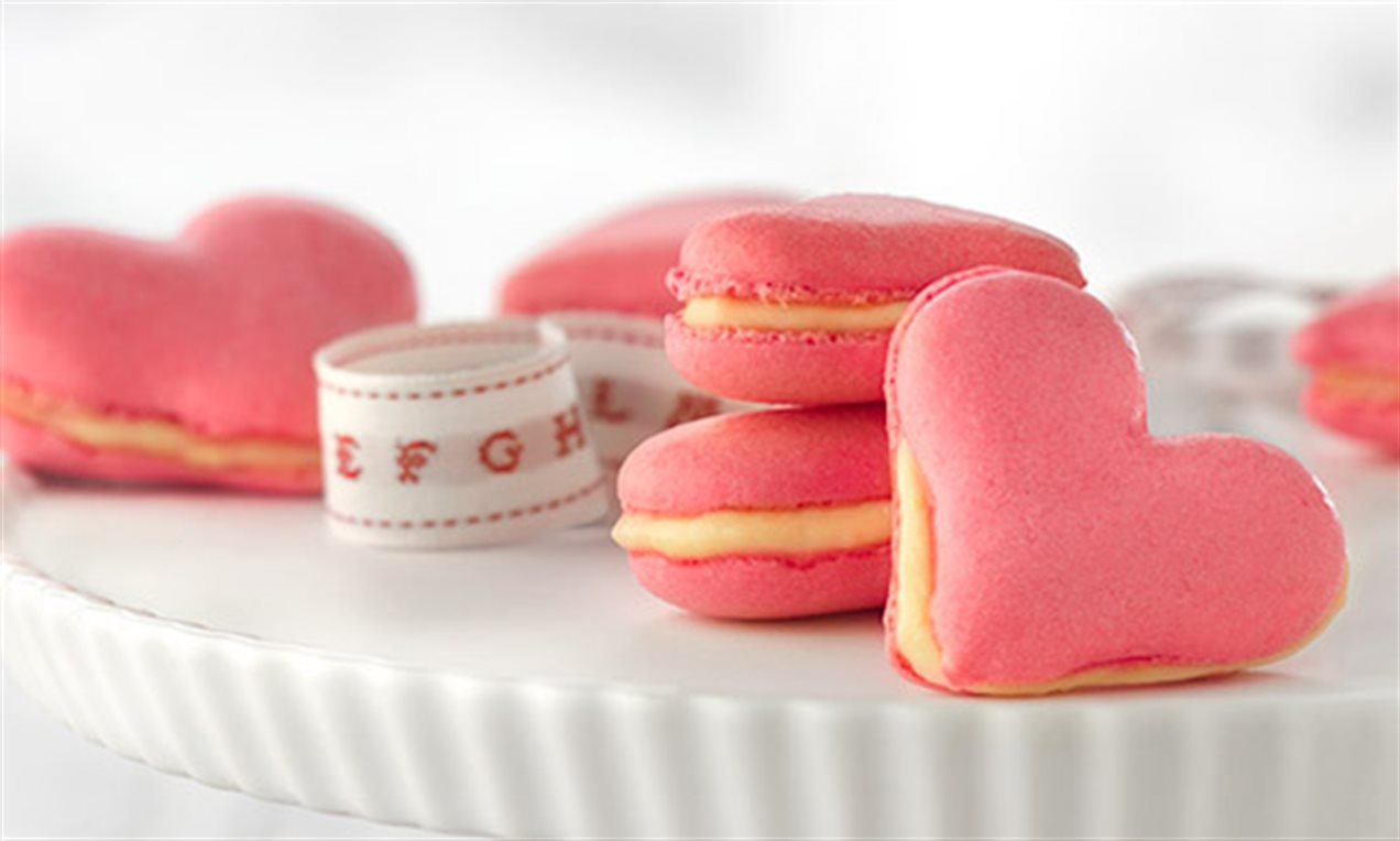 Macaron Red Velvet Receta | Dr. Oetker