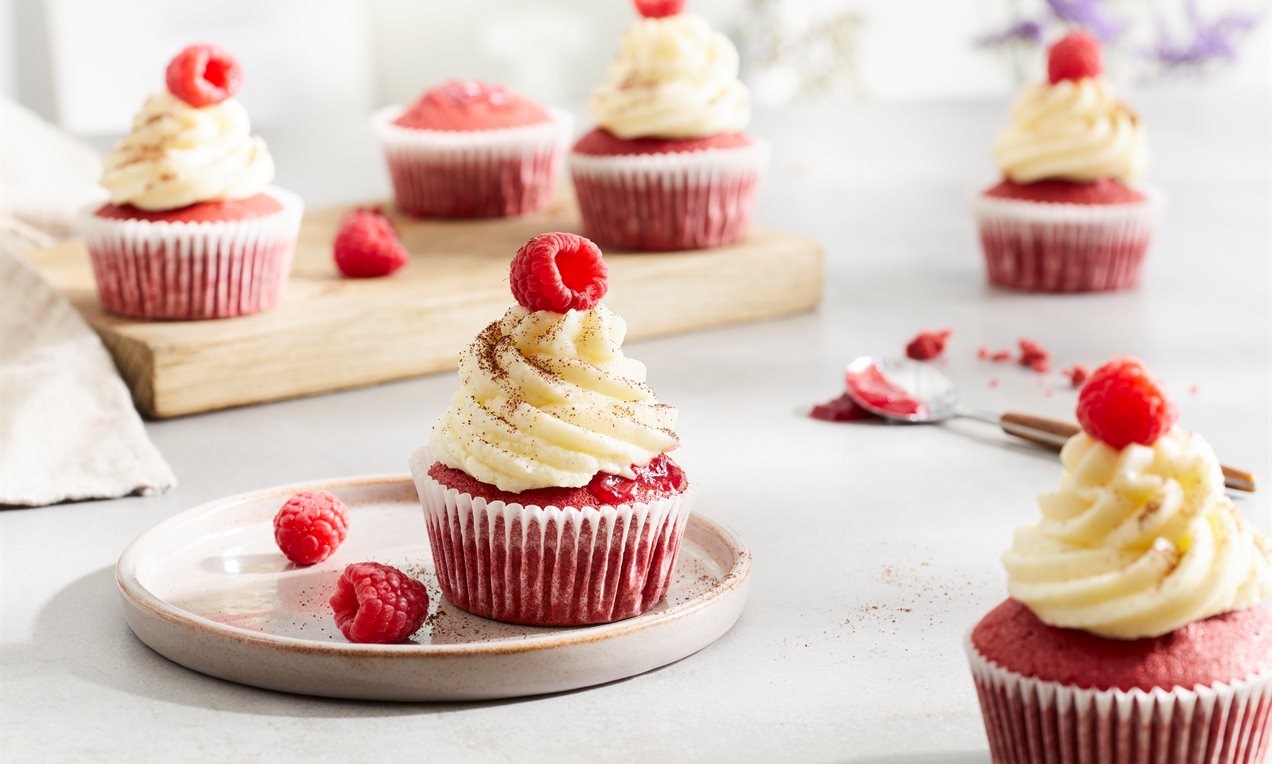 Cupcakes de Red Velvet Receta | Dr. Oetker