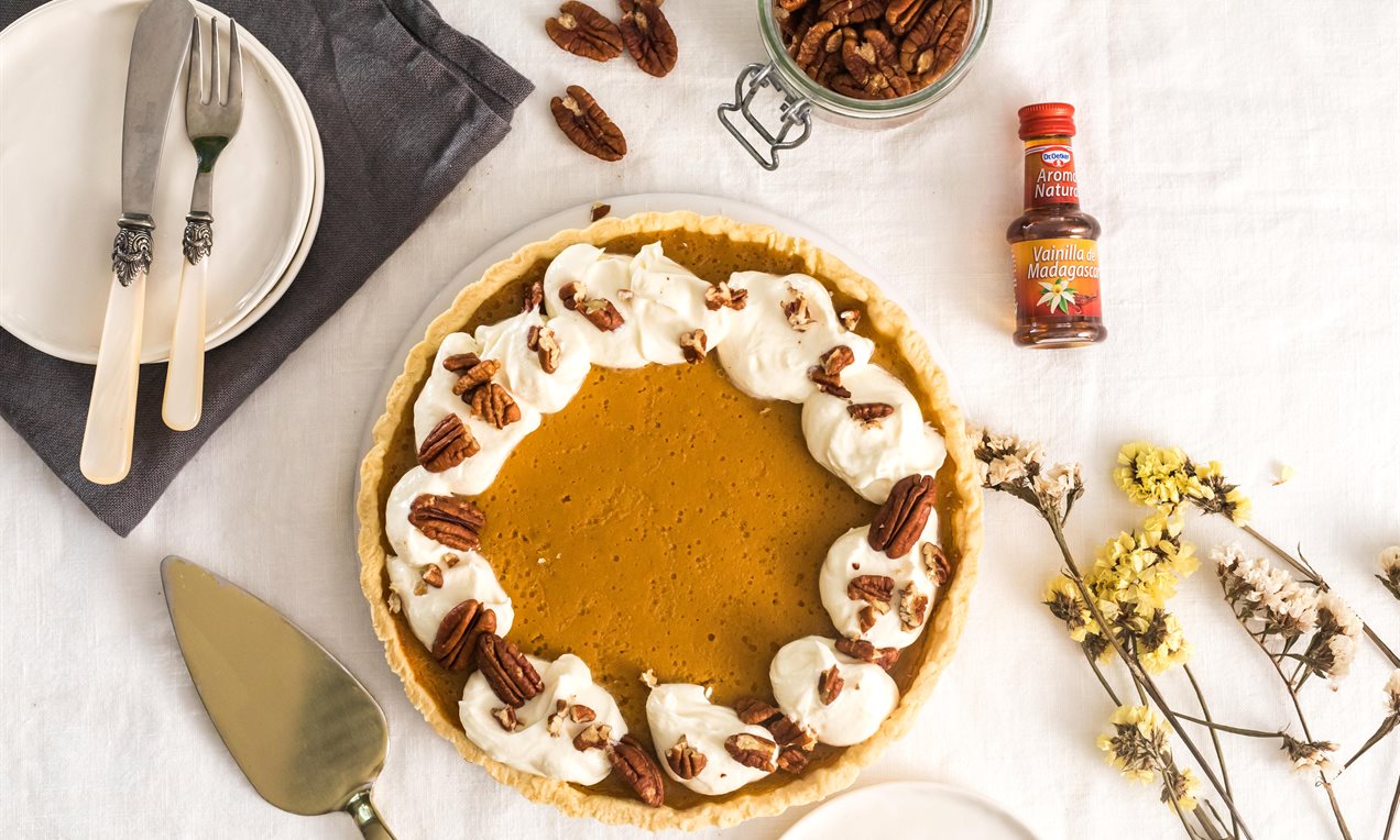 Tarta de Calabaza Receta | Dr. Oetker