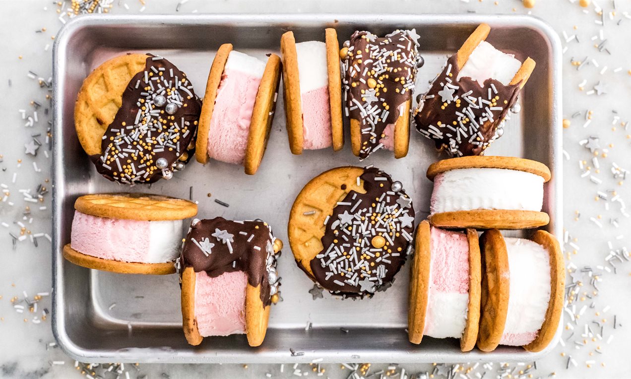 Sándwich Helado Receta | Dr. Oetker